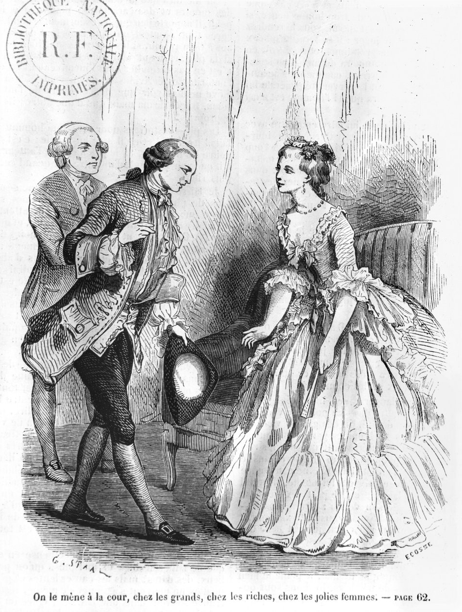 Illustration from 'L'Emile' by Jean-Jacques Rousseau Published in 1851