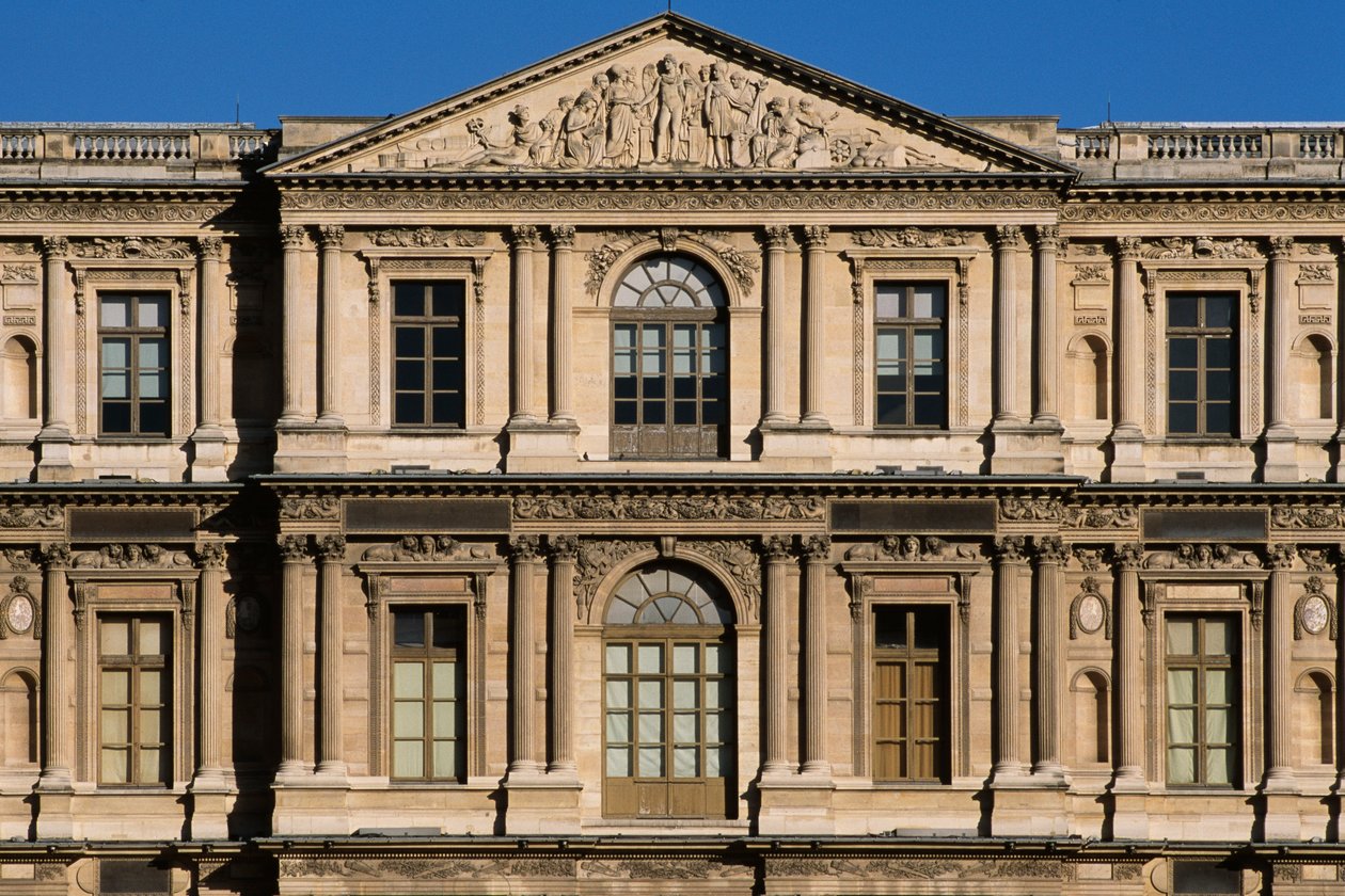 The Cour Carree, North wing by Pierre Lescot