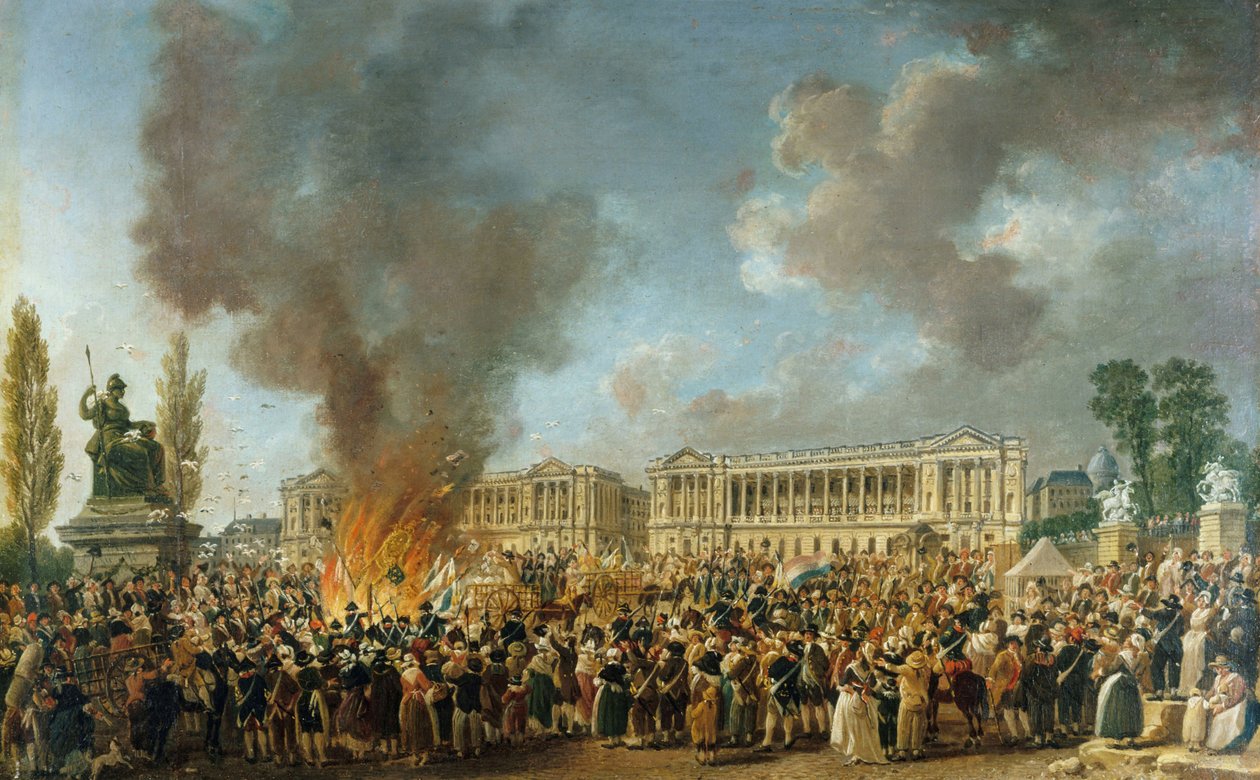 The Festival of Unity and Indivisibility on August 10, 1793