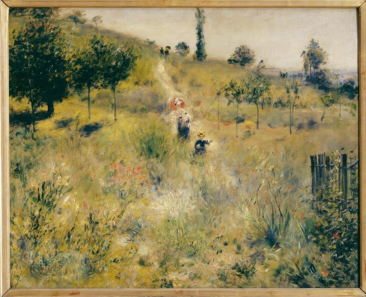 Path Climbing Through Tall Grass by Pierre-Auguste Renoir