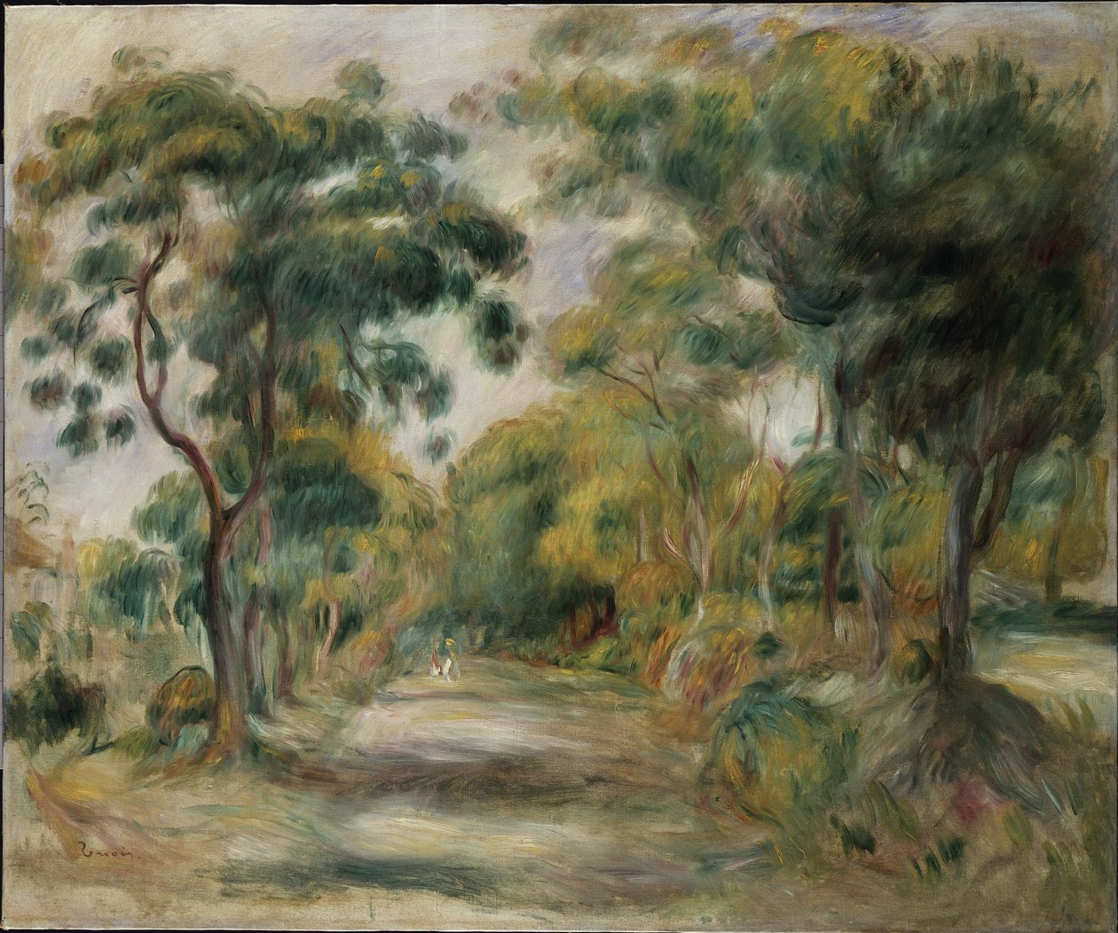 Landscape at Noon by Pierre Auguste Renoir: Fine art print
