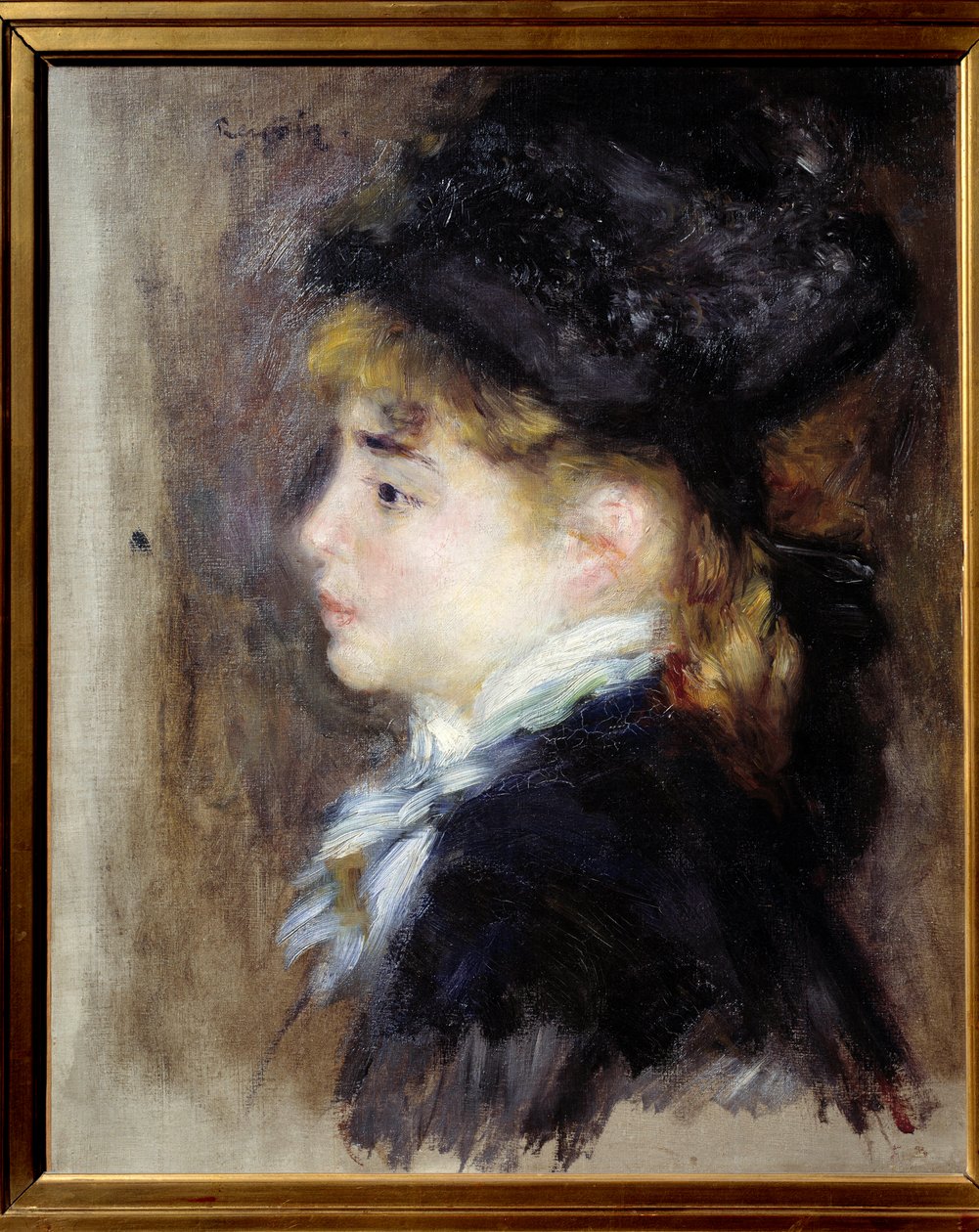 Portrait of Margot by Pierre Auguste Renoir
