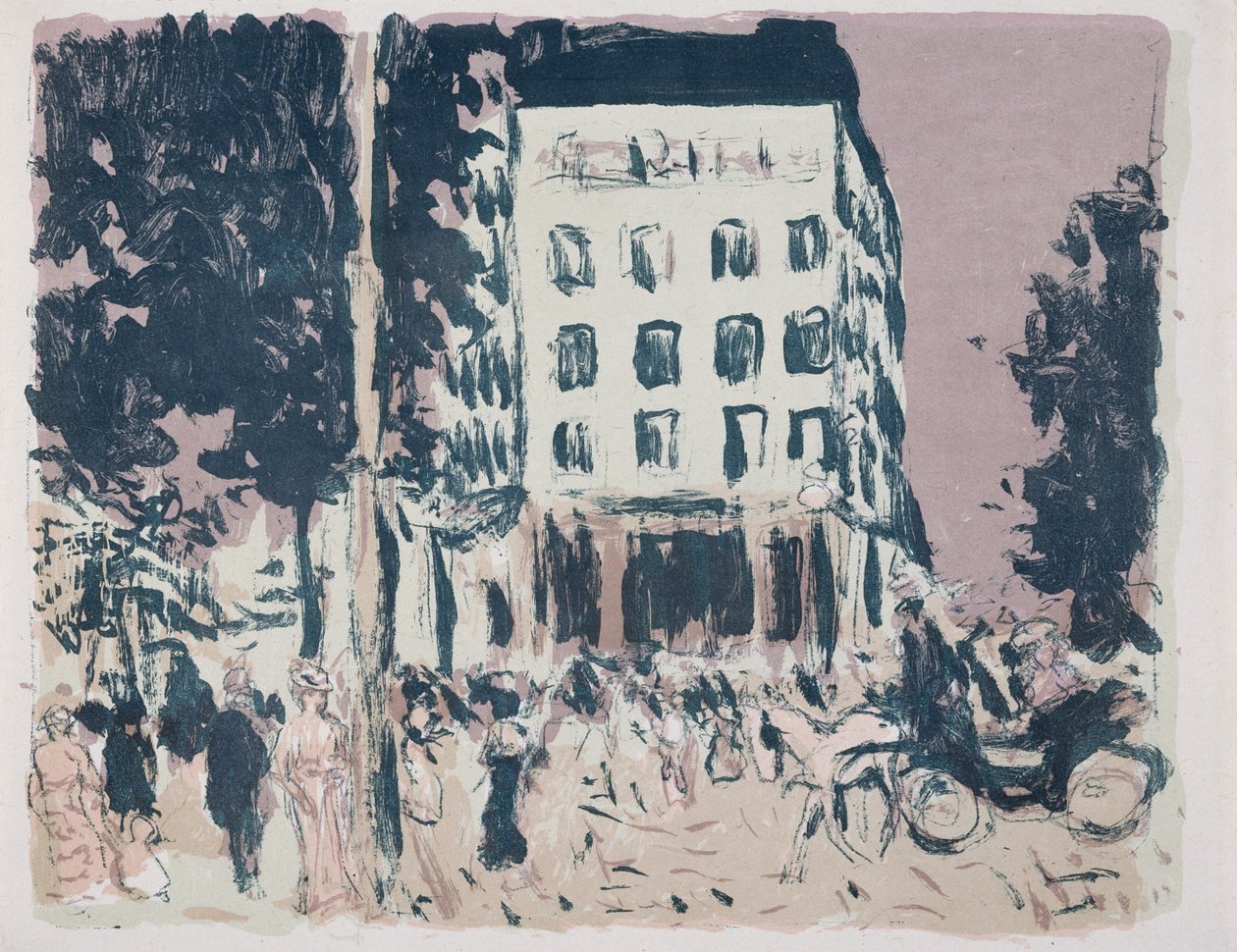 Le Boulevard by Pierre Bonnard: Buy fine art print