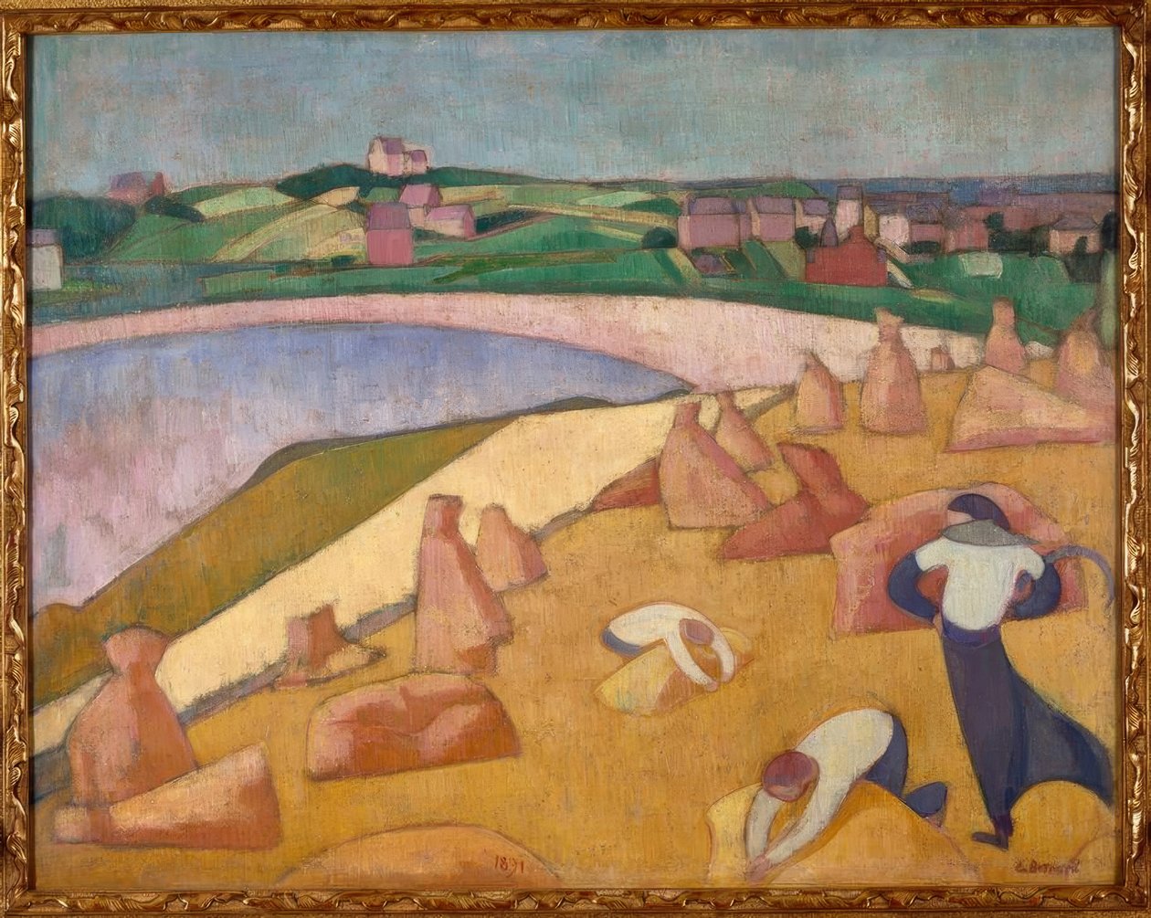 Harvest by the Sea by Pierre Bonnard: Buy fine art print