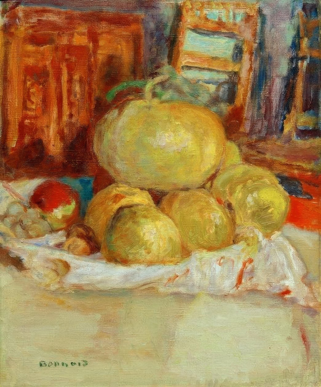 Still Life with Fruits by Pierre Bonnard: Fine art print