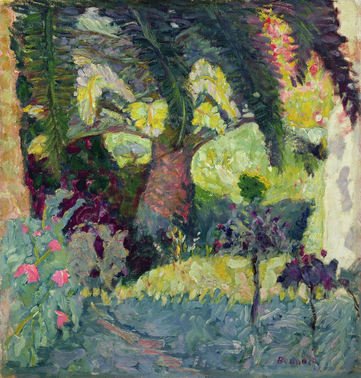 Palm Trees at Le Cannet by Pierre Bonnard: Fine art print