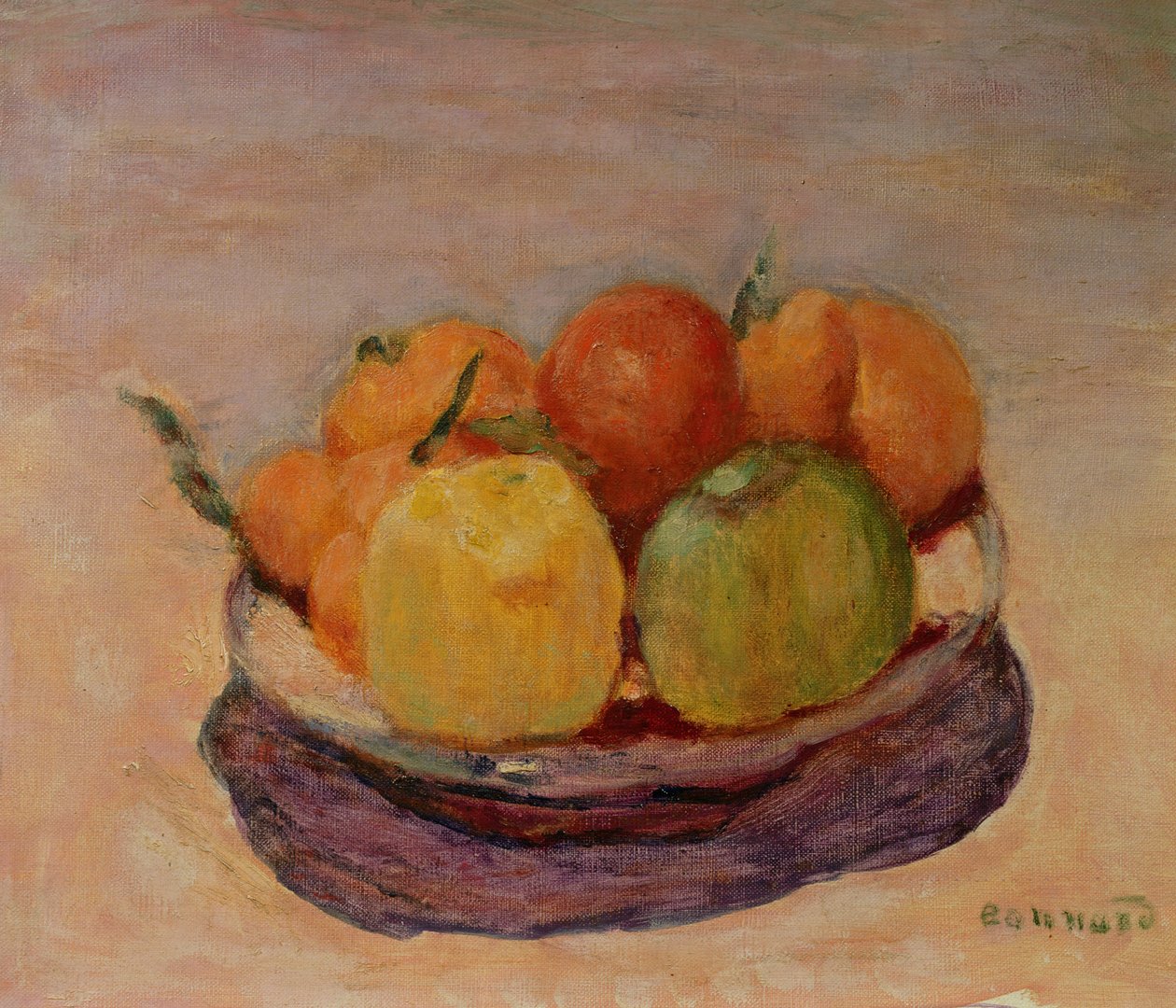 Still Life with Fruit by Pierre Bonnard: Fine art print