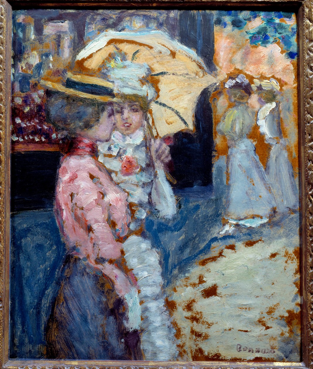 The Walk by Pierre Bonnard: Highest-quality art reproduction