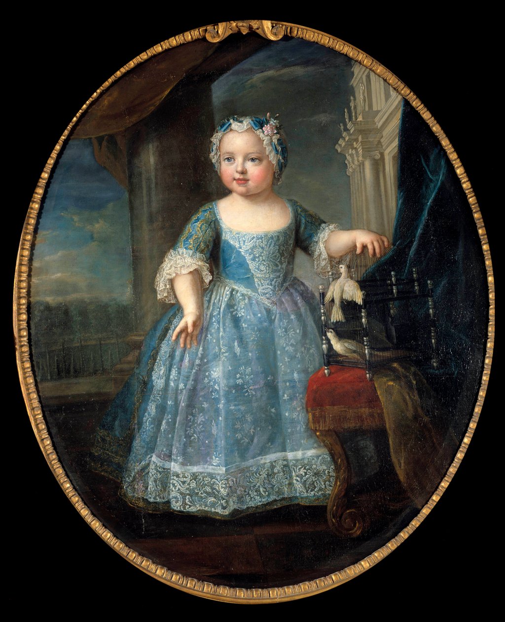 Portrait of Louise Marie of France, third daughter of Louis XV