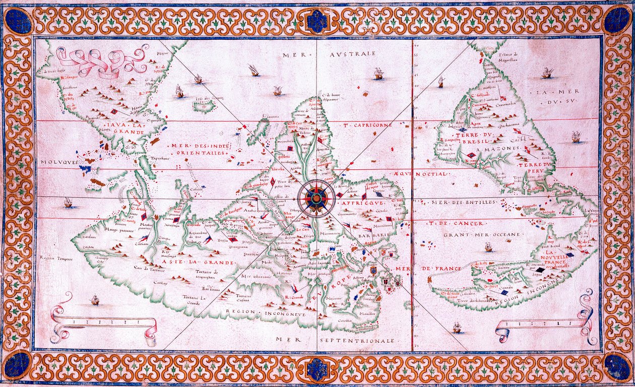World Chart by Pierre Hamon by Pierre Hamon