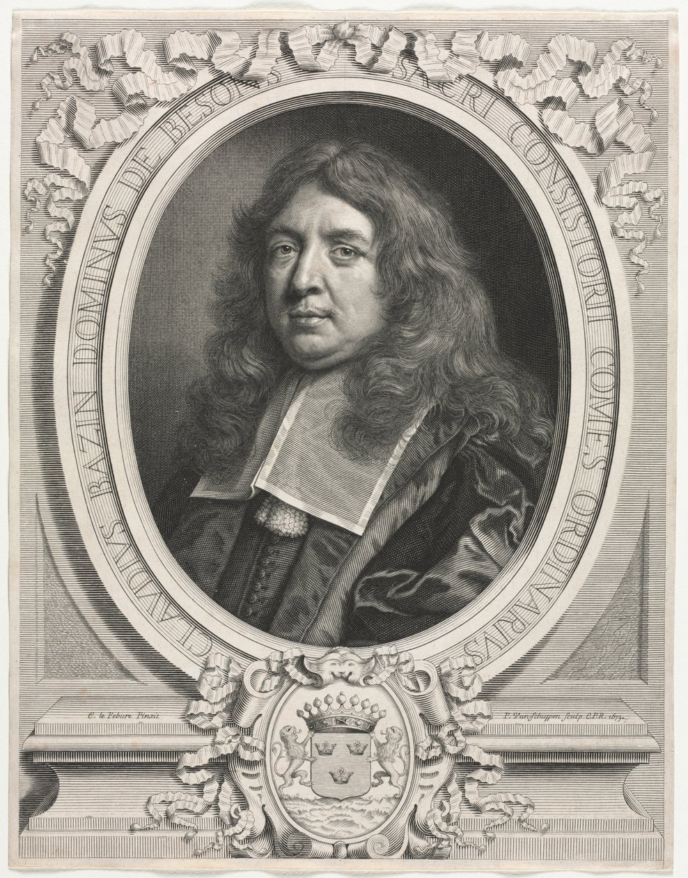 Claude Bazin de Besons by Pierre Louis van Schuppen