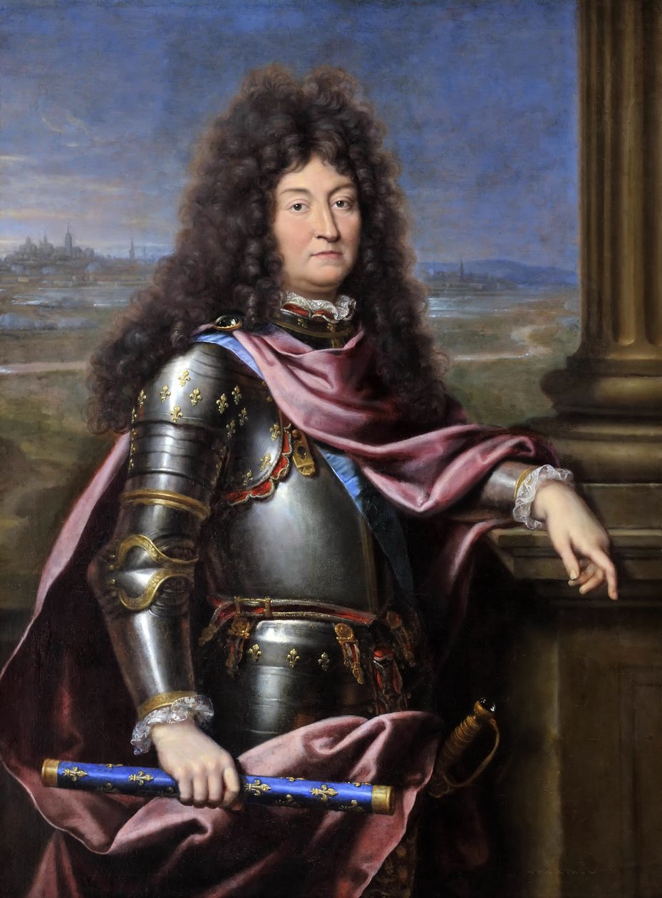 Louis XIV, King of France 1638-1715 by Pierre Mignard