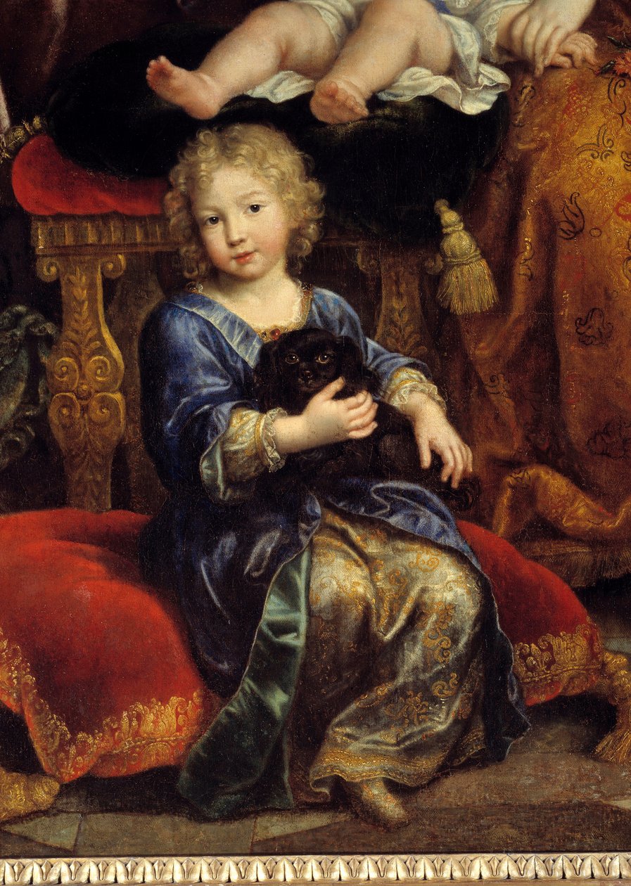 The Family of Louis of France, son of Louis XIV, known as the Grand ...