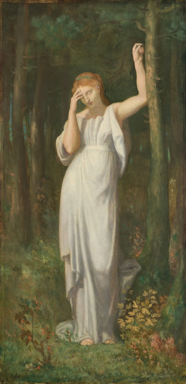 Meditation by Pierre Puvis de Chavannes: Fine art print