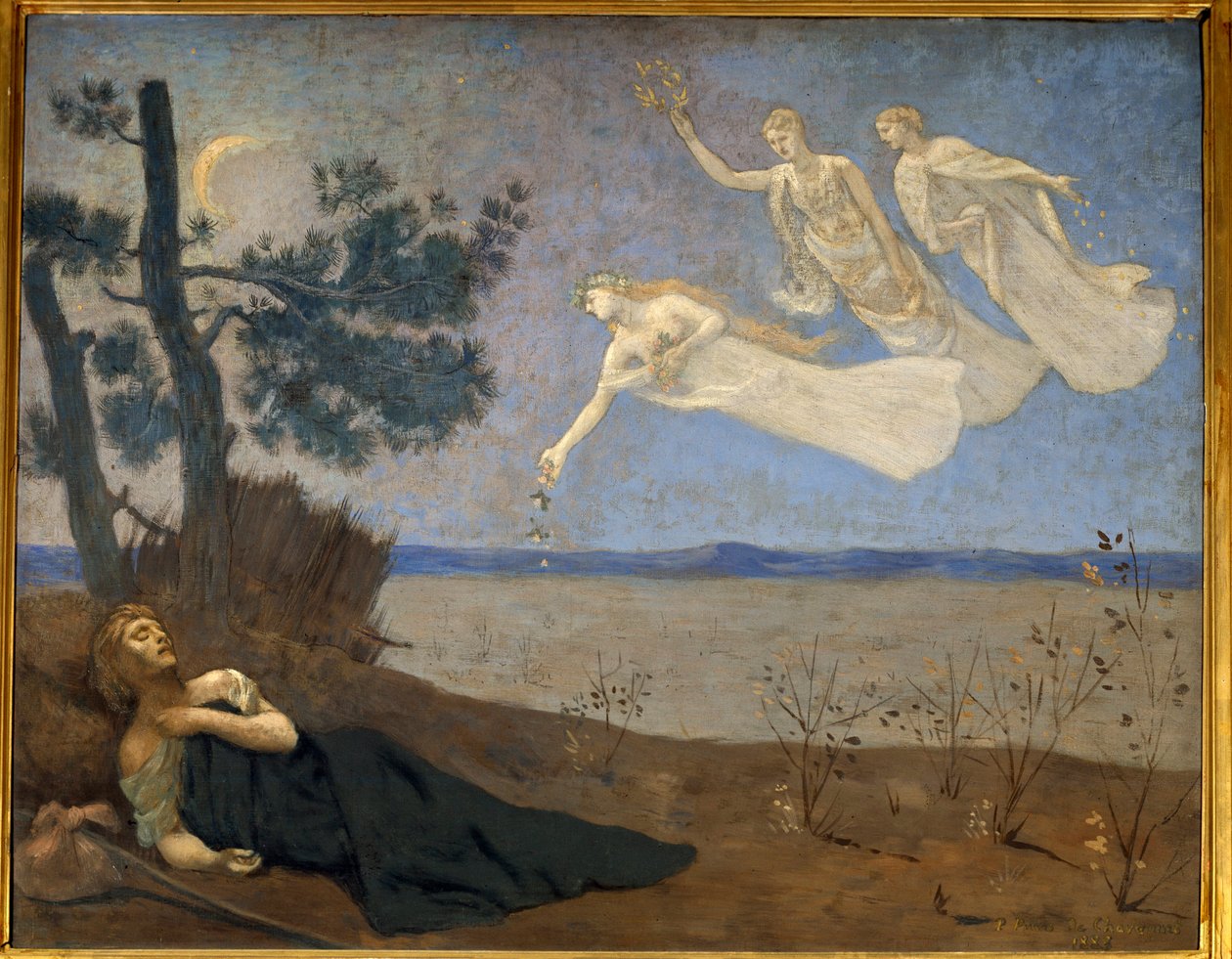 The Dream by Pierre Puvis de Chavannes: Buy fine art print