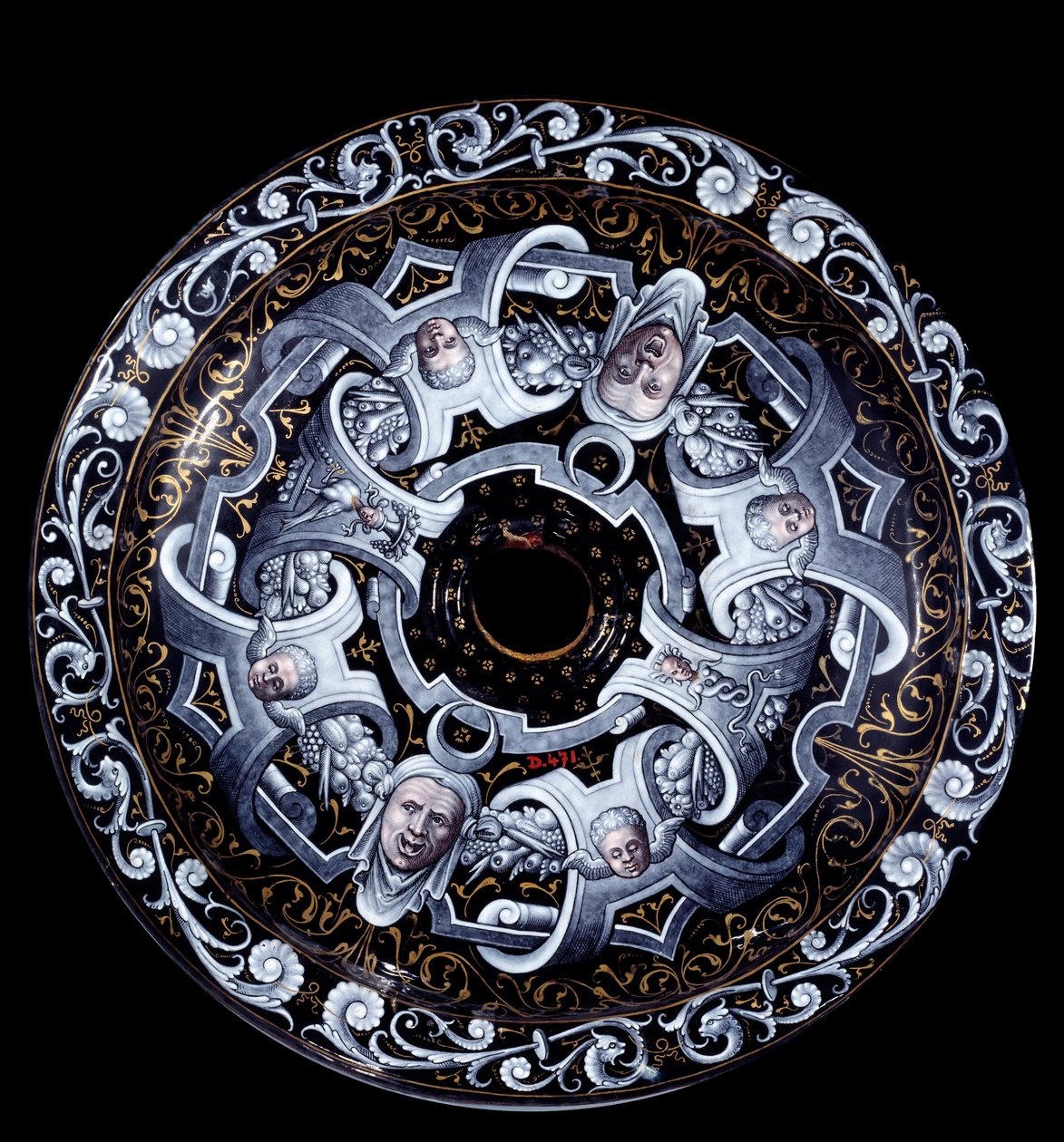 Enamaille flat reverse by Pierre Reymond: Fine art print