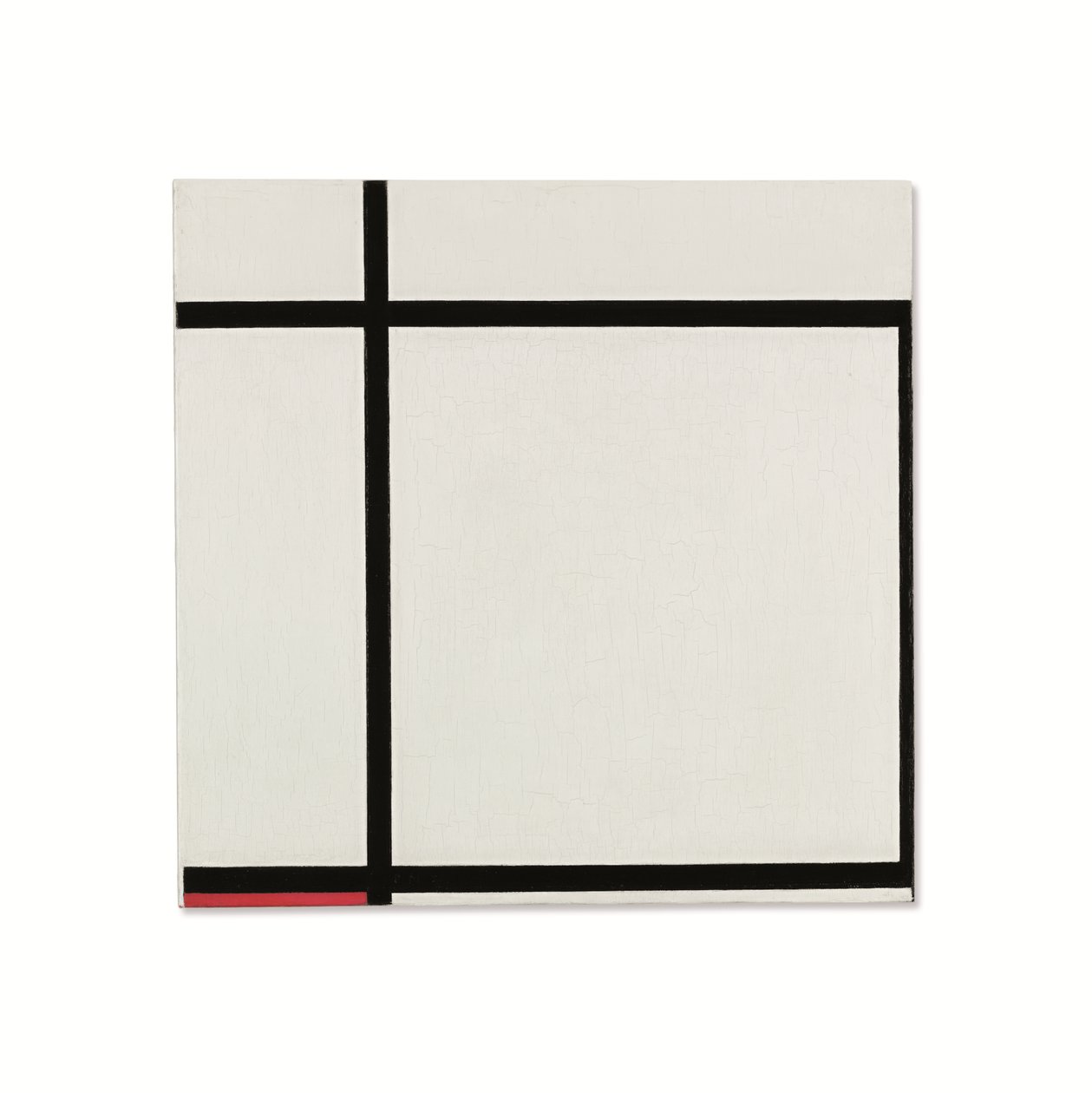 Composition II, with Red by Piet Mondrian: Fine art print