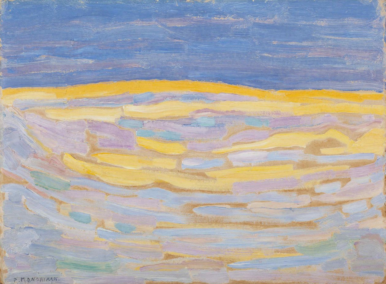 Dune I by Piet Mondrian: Highest-quality art reproduction