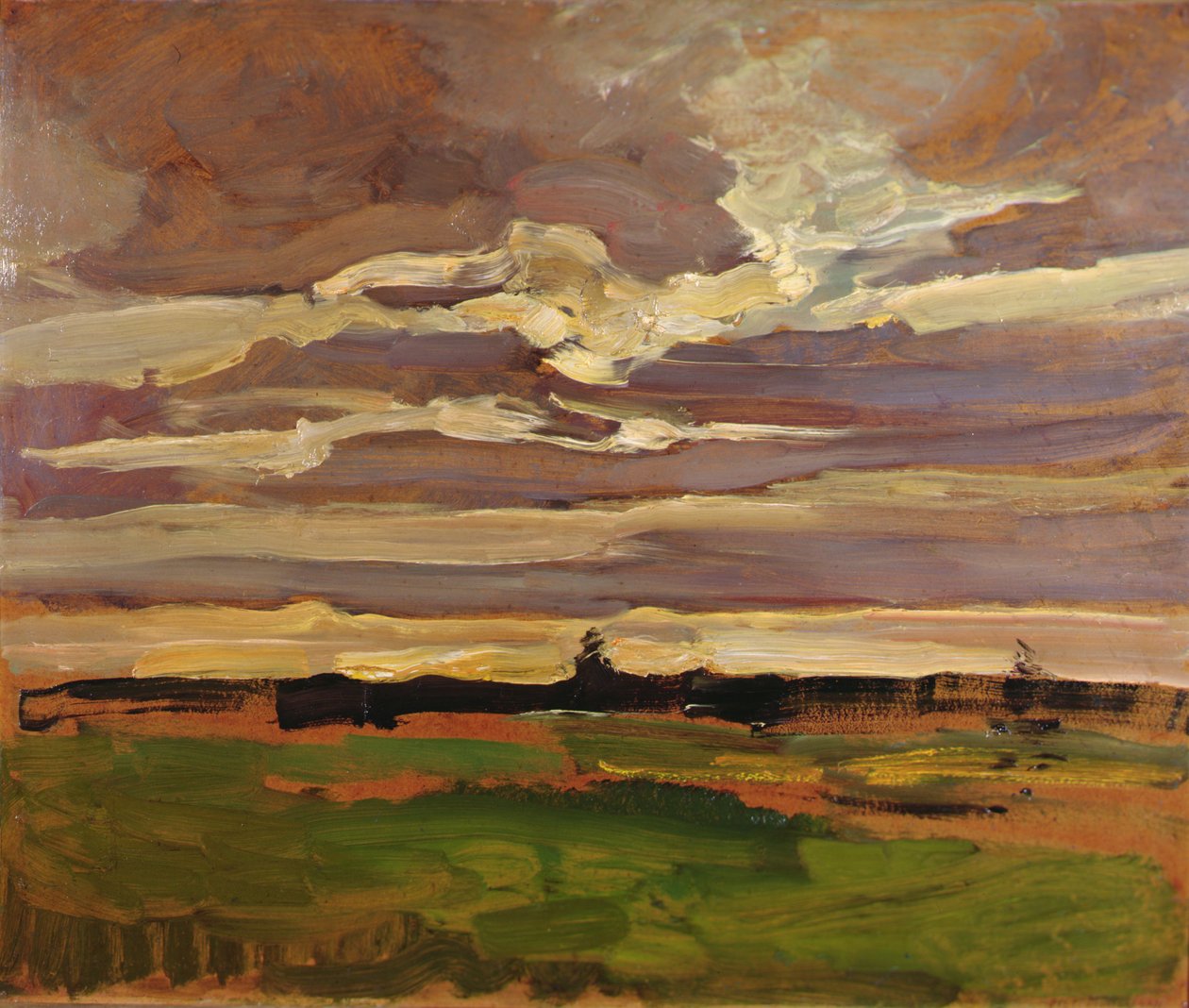 Moon Landscape by Piet Mondrian: Buy fine art print