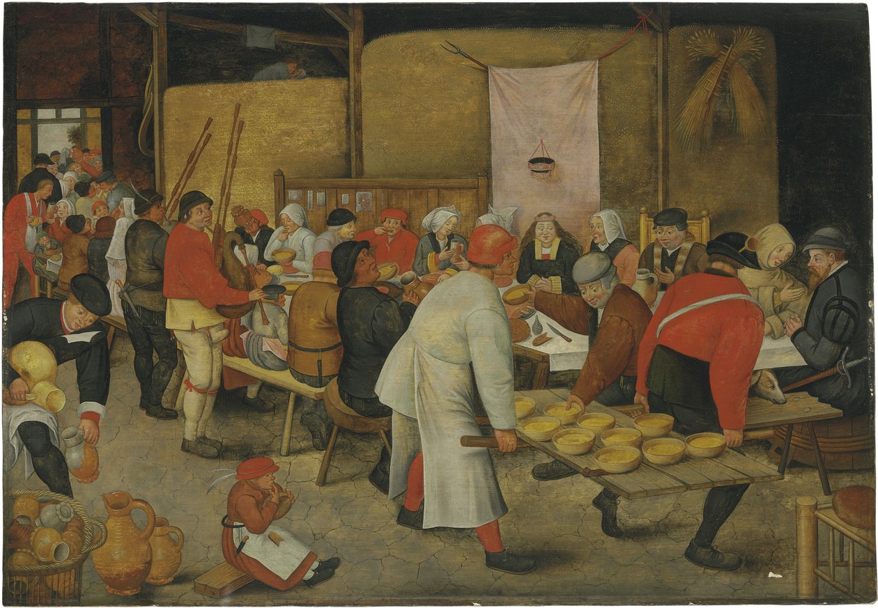 Painting By Bruegel The Wedding Bruegel Wedding Feast | Practical