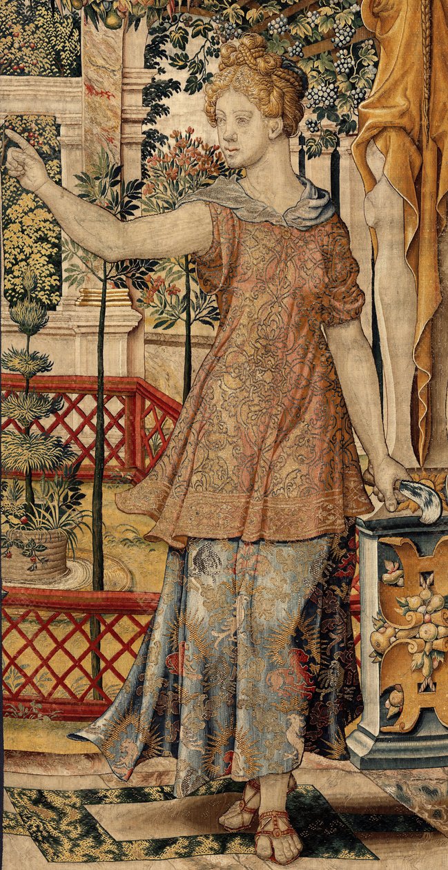 Vertumnus and Pomona: Vertumnus Transformed into a Farmer, c.1550