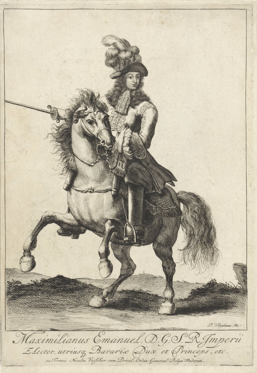 Equestrian Portrait of Maximilian II Emanuel, Elector of Bavaria