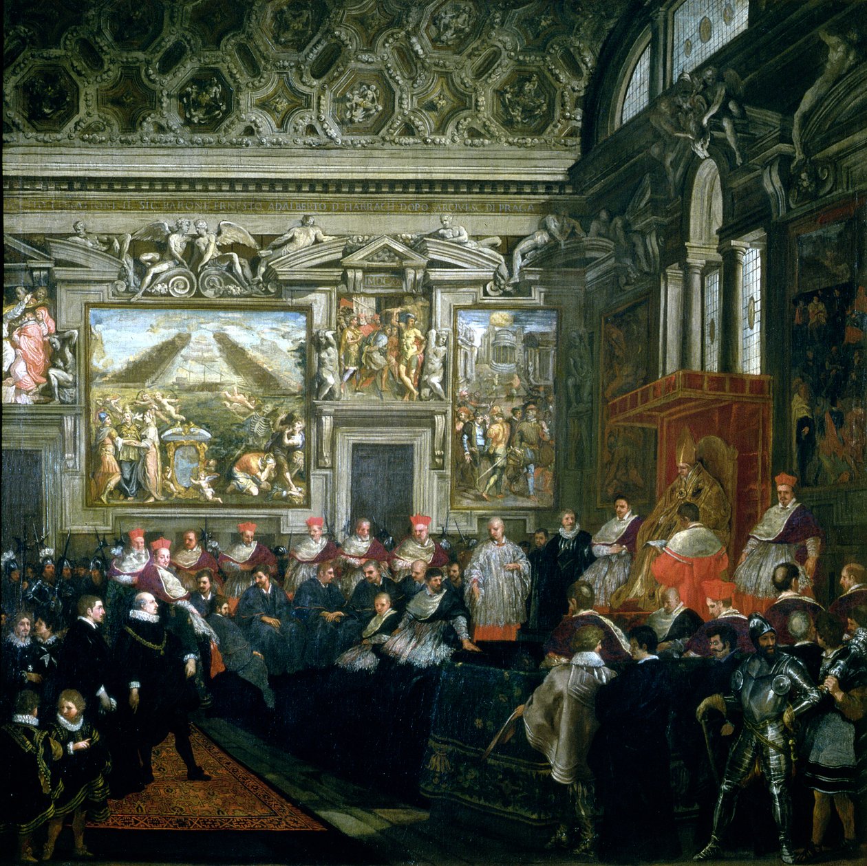 Pope Paul V (1522-1621) with an Audience
