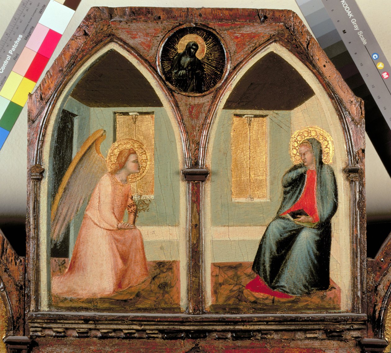 The St. Giusto Polytych, (detail) by Pietro Lorenzetti