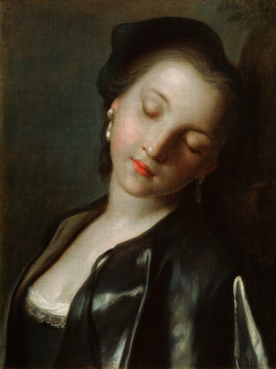Sleeping Young Woman by Pietro Antonio Rotari