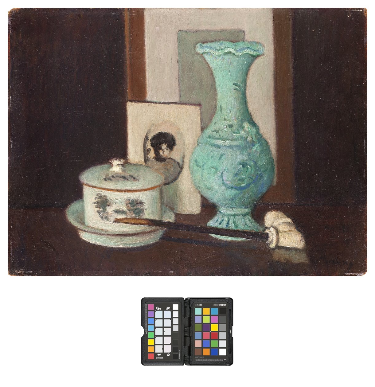 Still Life with Pipe by Pietro Marussig: Fine art print