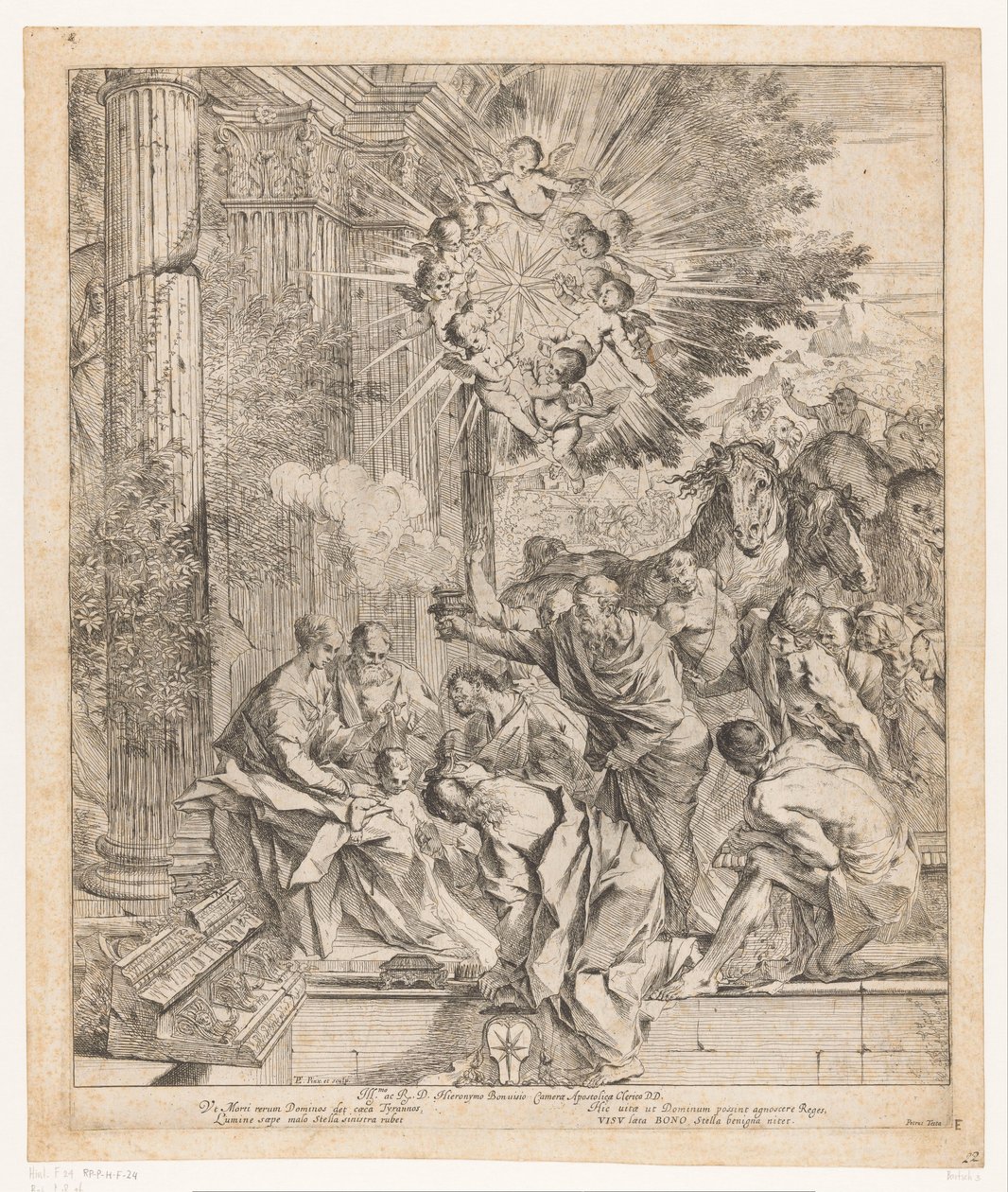 Adoration of the Magi by Pietro Testa: Buy fine art print