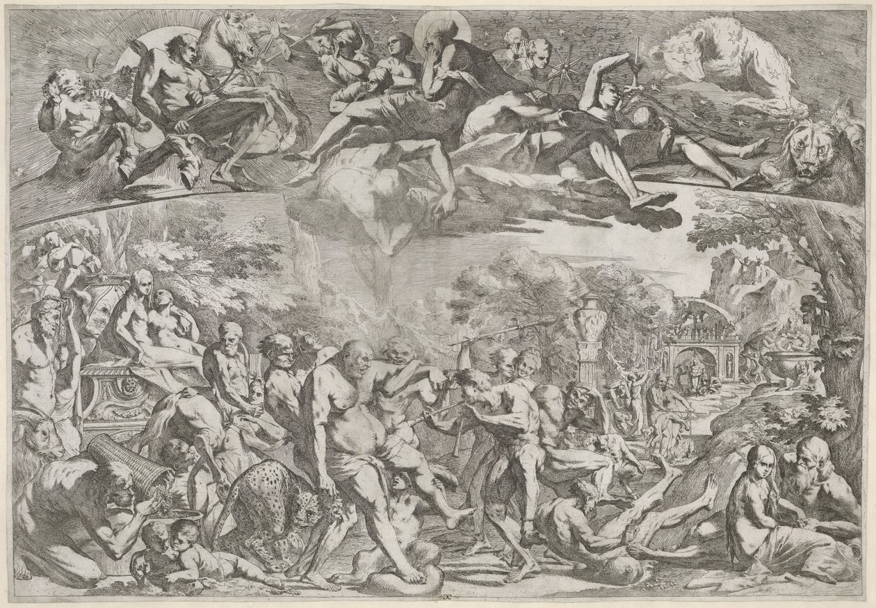 Allegory of Autumn by Pietro Testa: Buy fine art print