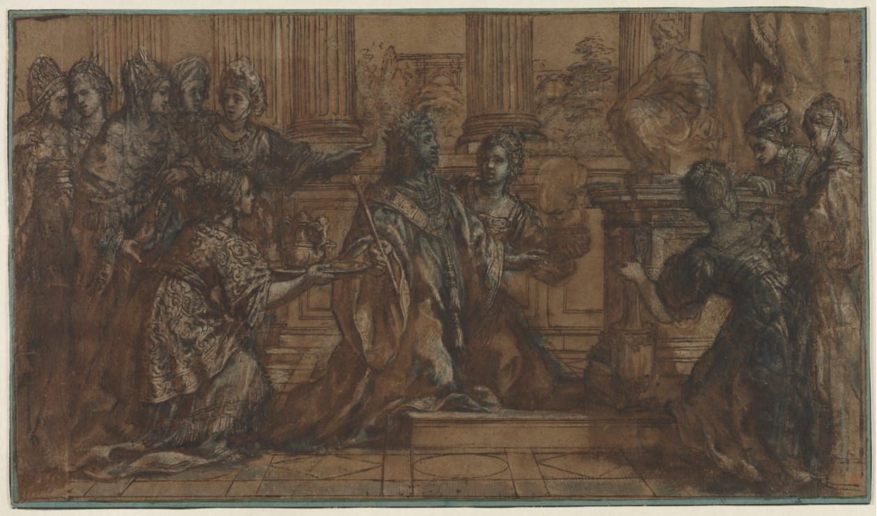 The Idolatry of Solomon, 1622-1623 by Pietro da Cortona