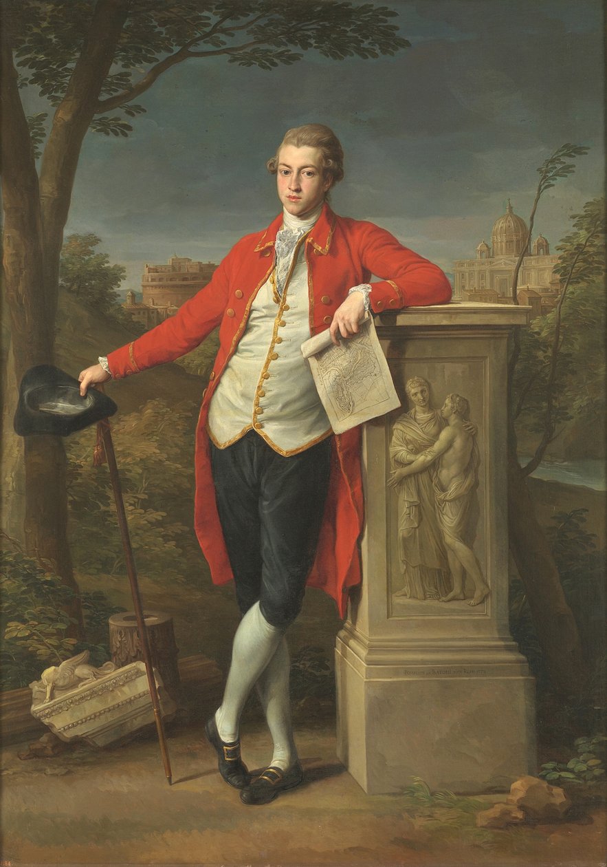 Charles Cecil Roberts by Pompeo Girolamo Batoni