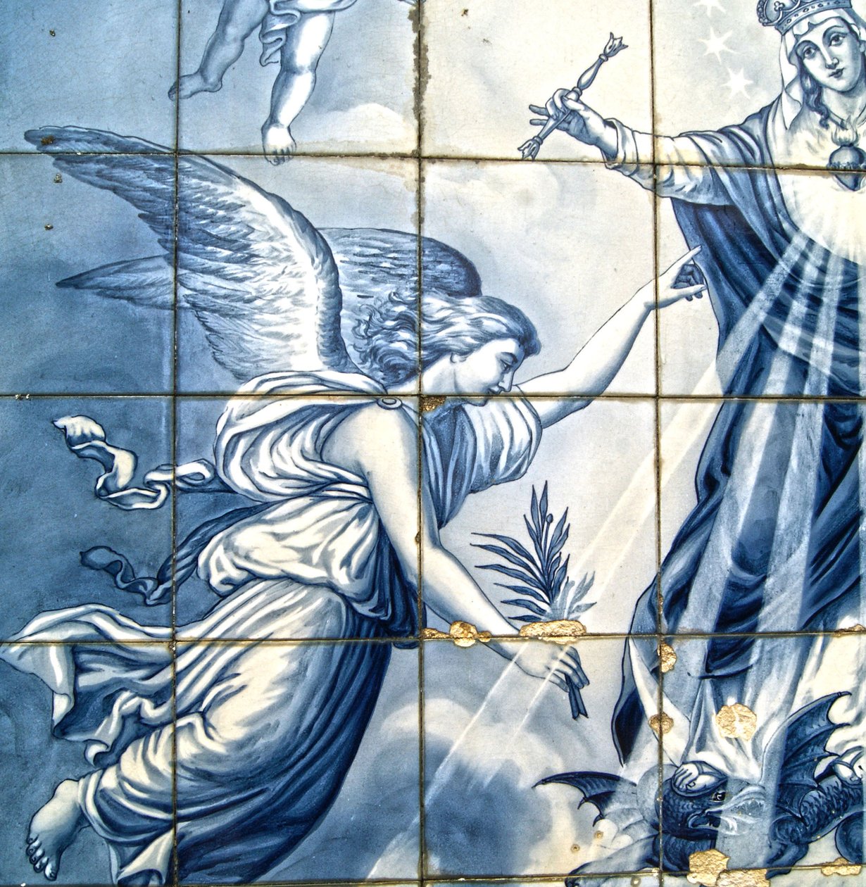 Archangel Gabriel Images Archangel Gabriel Original Oil Artallegory