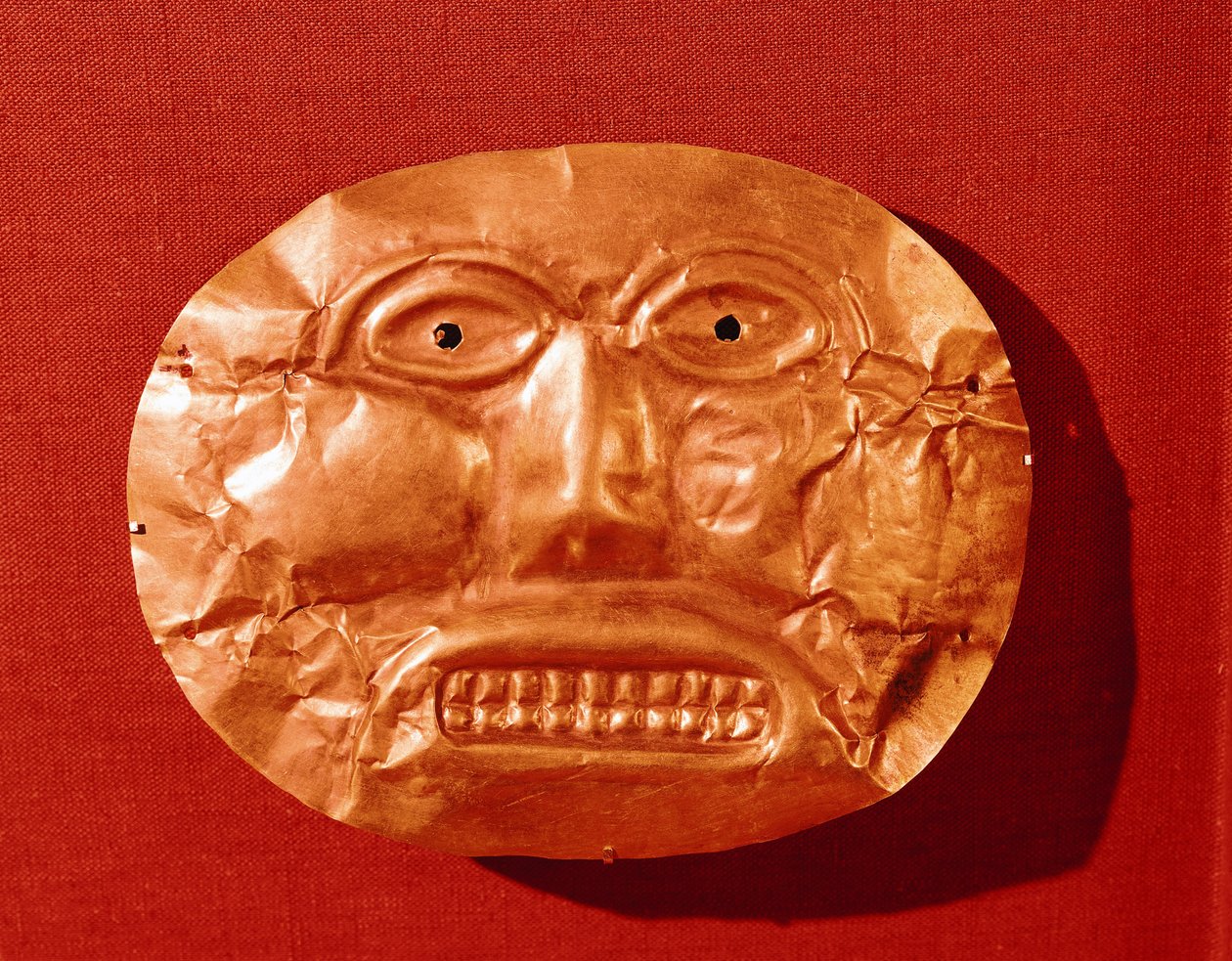 Calima Funerary Mask, from Restrepo, Cauca Valley, c.550-450 BC