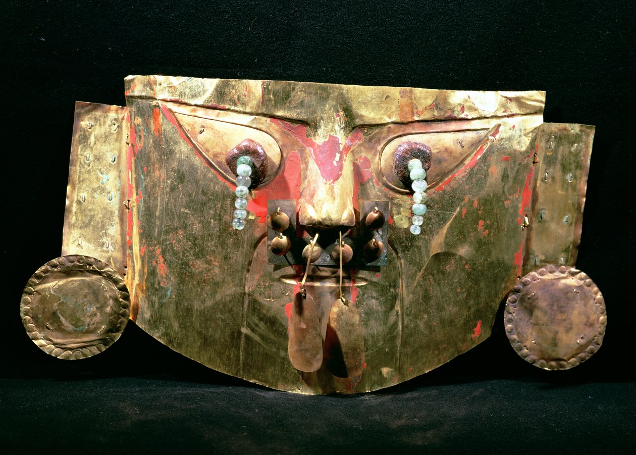 Funerary mask, Chimu by Pre Columbian: Buy fine art print