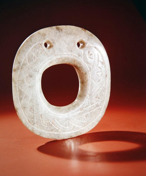 Disc shaped ornament, from Guacimo, Linea Vieja area