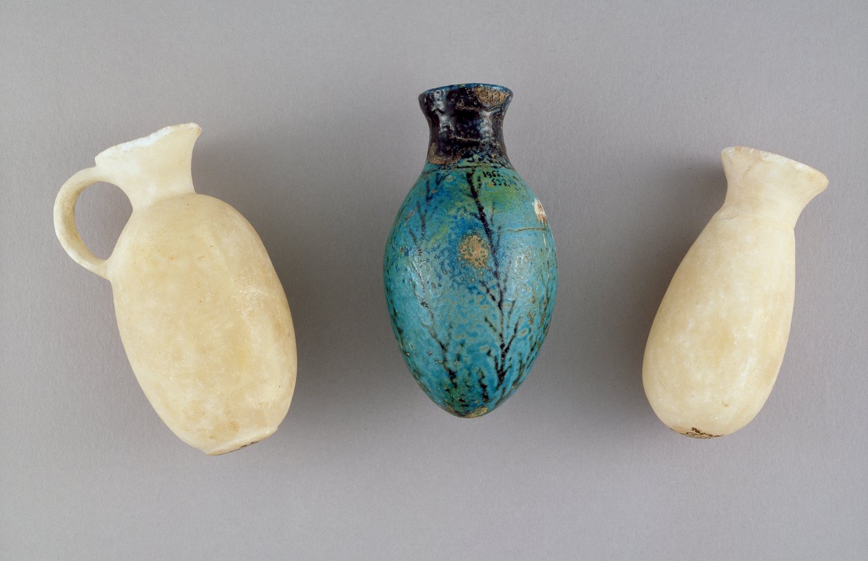 Three cosmetic containers from tomb G.37, Jericho