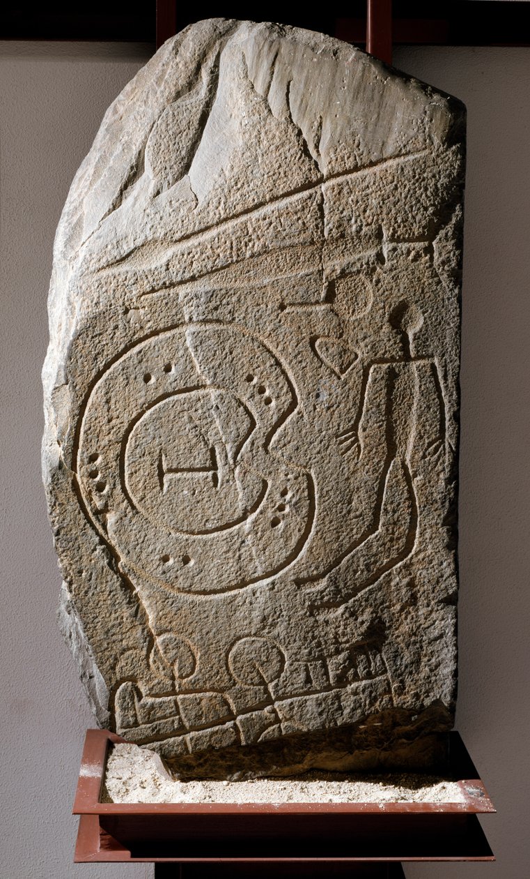 Iberic Stele of Solana de Cabanas warrior