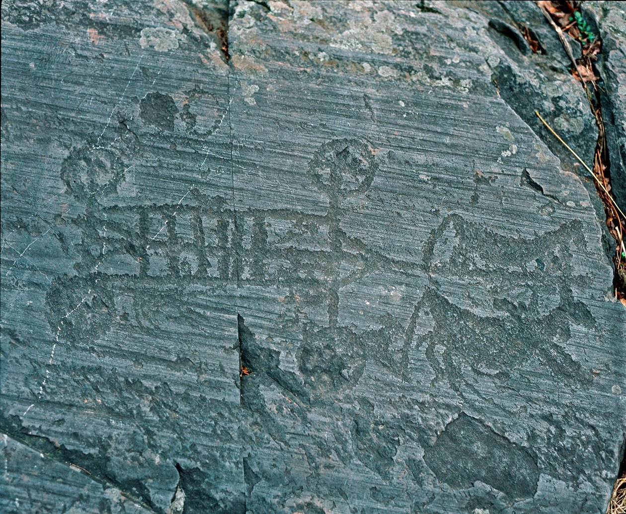 Prehistory: Camunni Civilization: A Chariot Fired by Horses