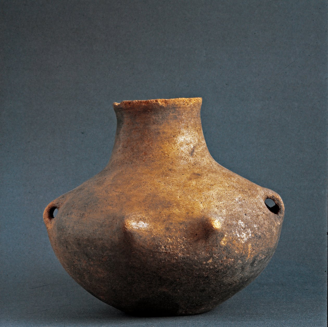 Terracotta vase from the necropolis of Rinaldone. Copper age ...