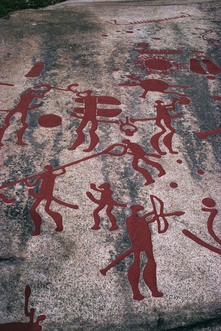 Rock carvings in Tanum, Sweden by Prehistoric Prehistoric
