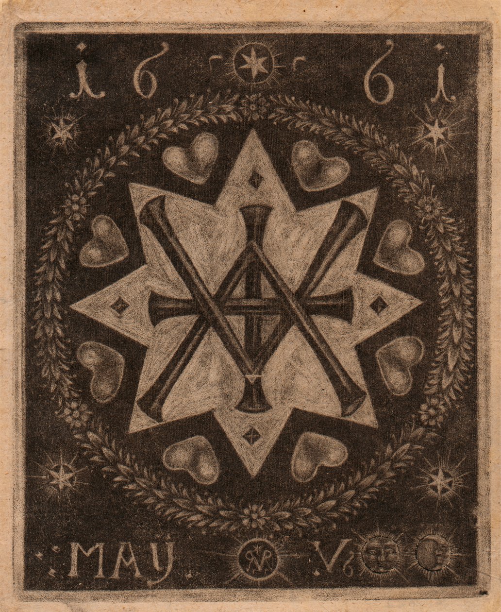 Masonic Symbol by Prince Rupert: Buy fine art print