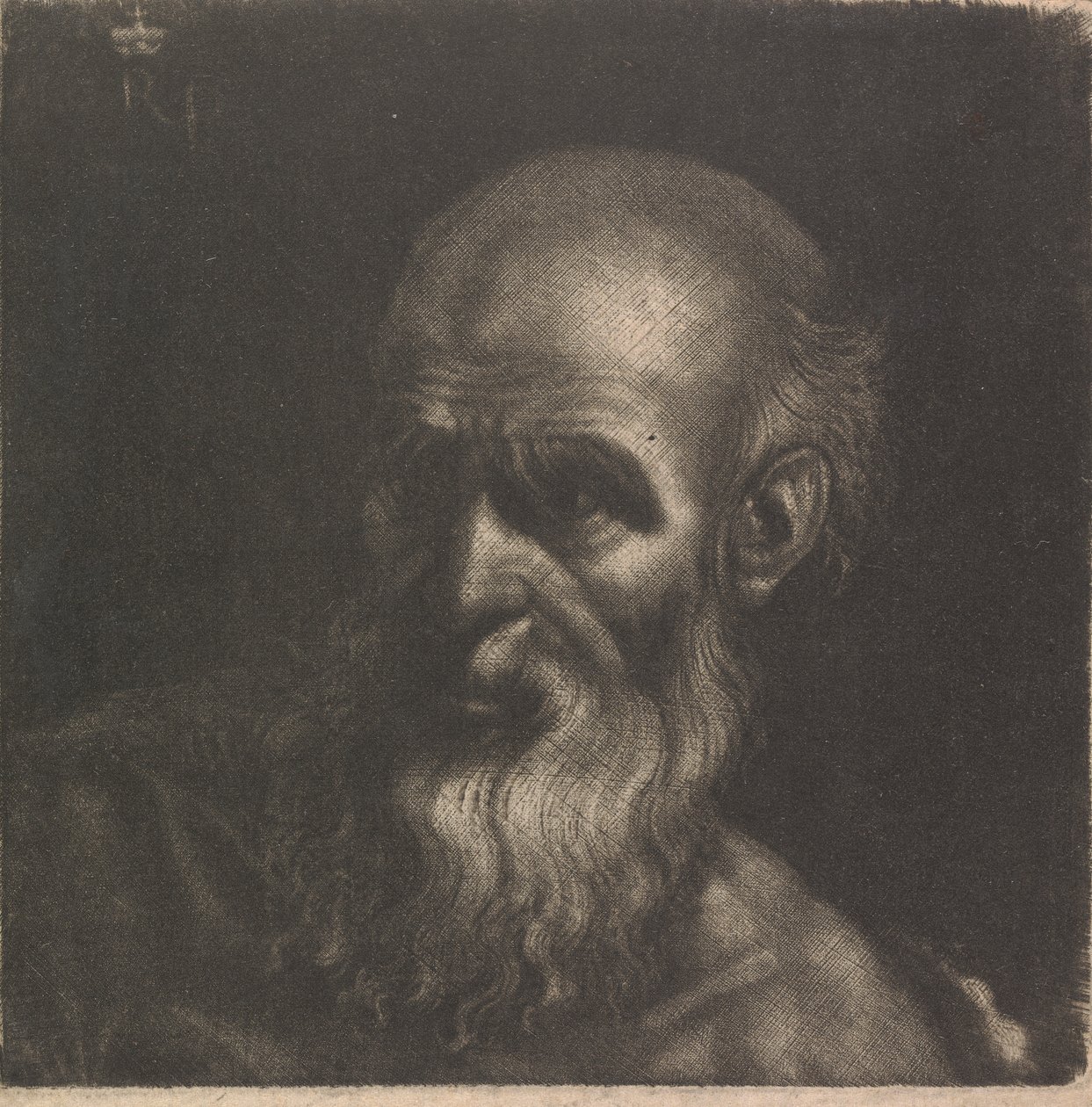 Old Man by Prince Rupert: Highest-quality art reproduction