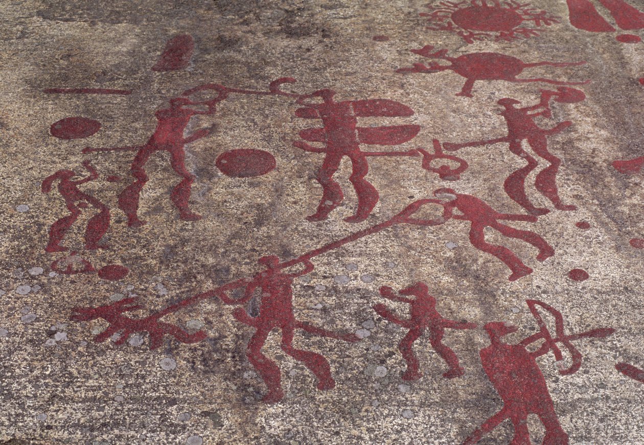 Hunting Scene by Protohistoric: Buy fine art print