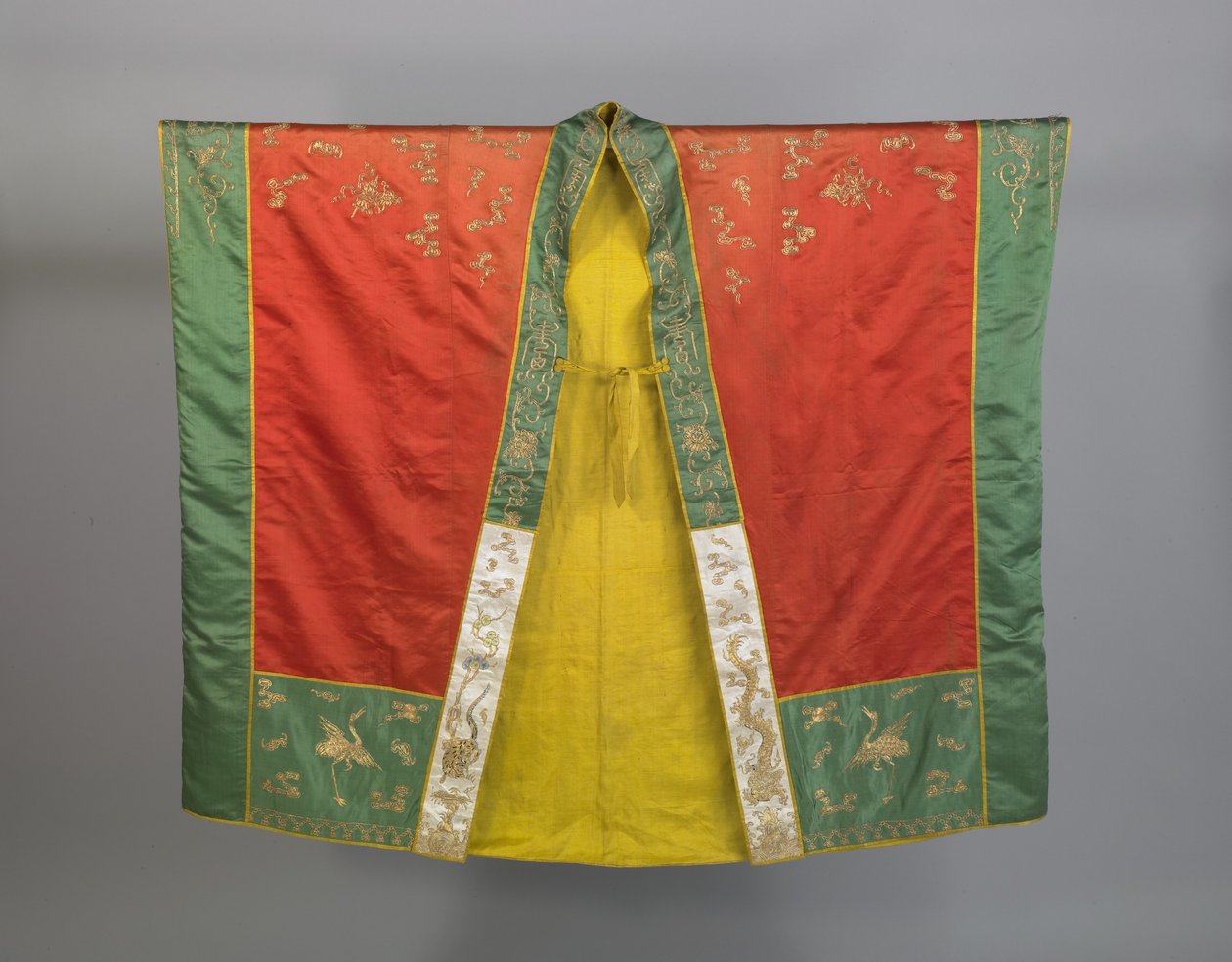 Vestment, or 'Robe of Descent' for a First Degree Daoist priest, late ...