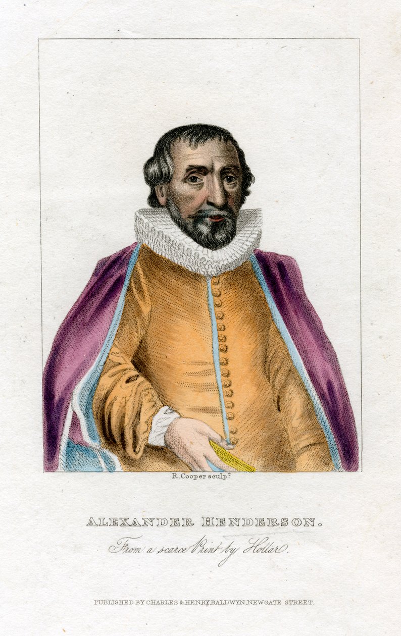 Alexander Henderson, Scottish Theologian, Early 19th Century