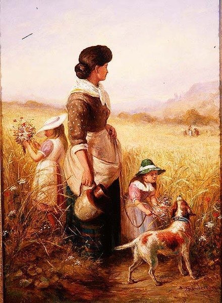Playing in the Fields by R. Saunderson-Cathering