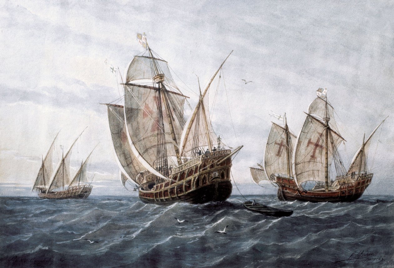 Discovery of America by Rafael Monleon y Torres